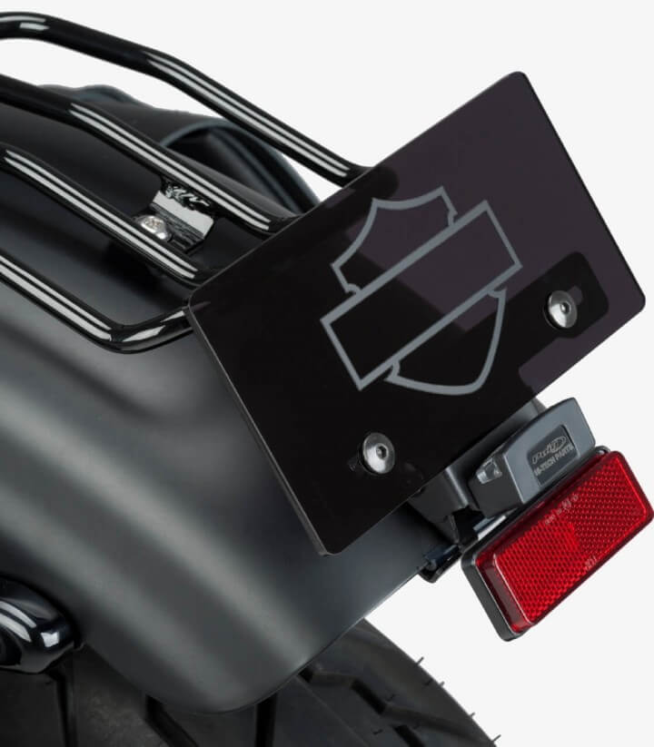 Puig License Plate Bracket 9994N for Harley Davidson Softail, Sportster ...