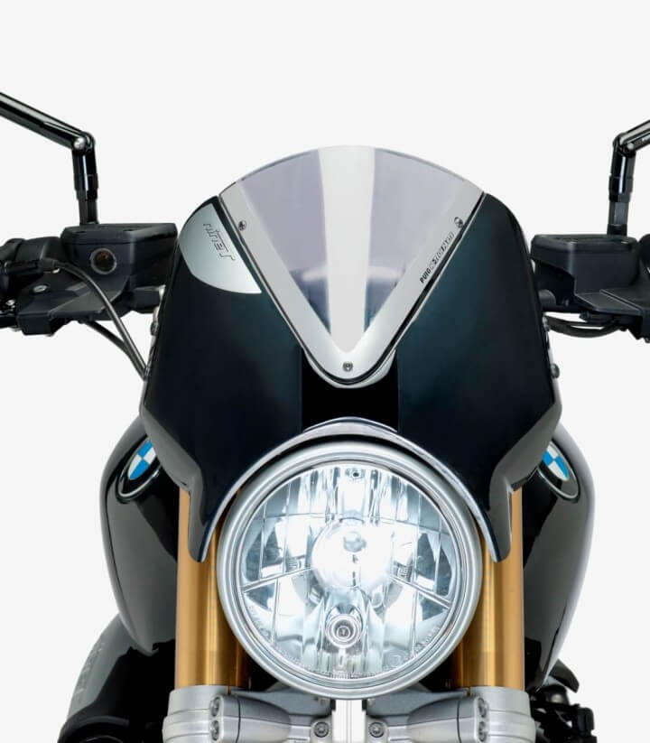 BMW R Nine T Puig Retrovision Smoked Windshield 7012H