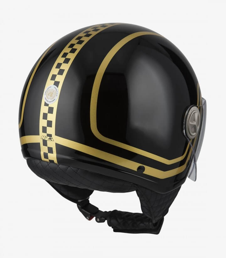 NZI Zeta Optima Goldfinger Open Face Helmet