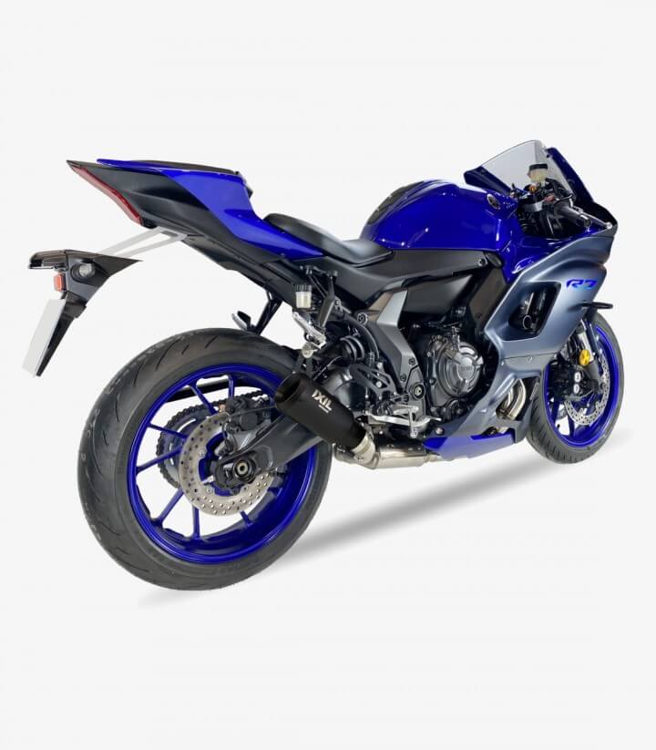 Ixil RB exhaust for Yamaha YZF R7 color Black