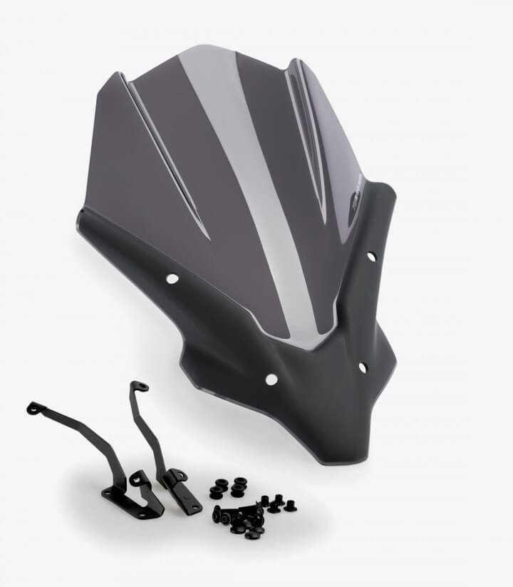 Yamaha MT-07 (2021 - 2024) Puig New Generation Touring Dark smoked ...