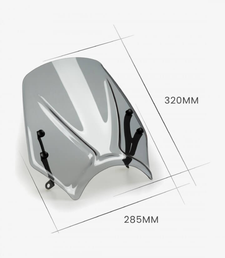 Triumph Trident 660 (2021 - 2024) Puig New Generation Sport Transparent ...