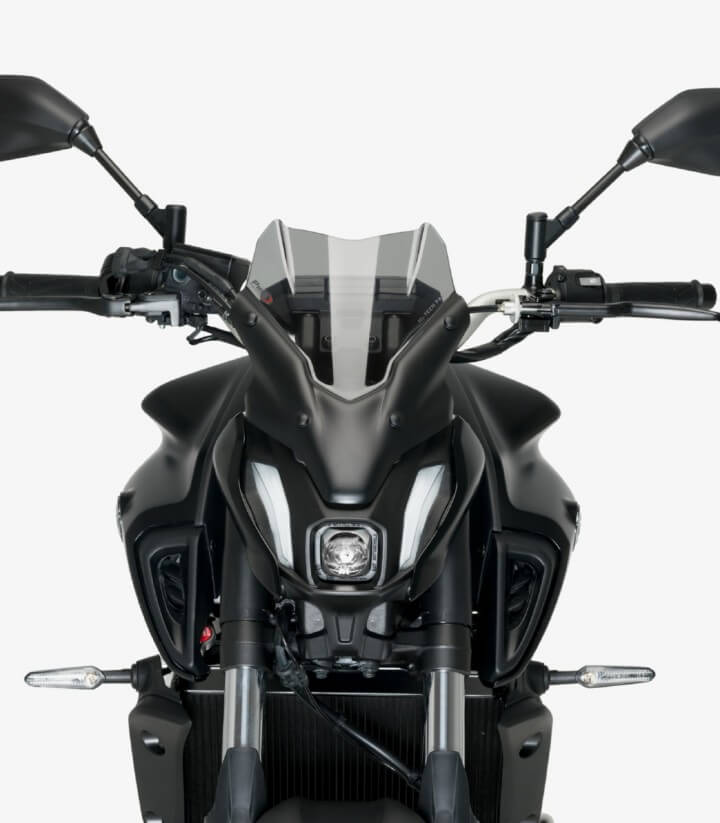 Yamaha MT-07 (2021 - 2024) Puig New Generation Sport Smoked Windshield ...