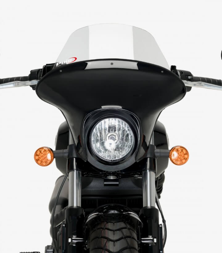 Indian Scout Bobber Puig Batwing SML Touring Transparent Windscreen 21074W