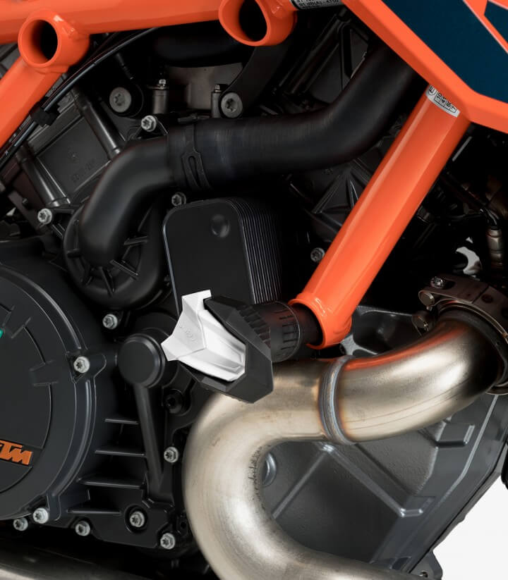 Puig R19 frame sliders 20450N for KTM 1290/1390 Superduke R/RR (20-24)
