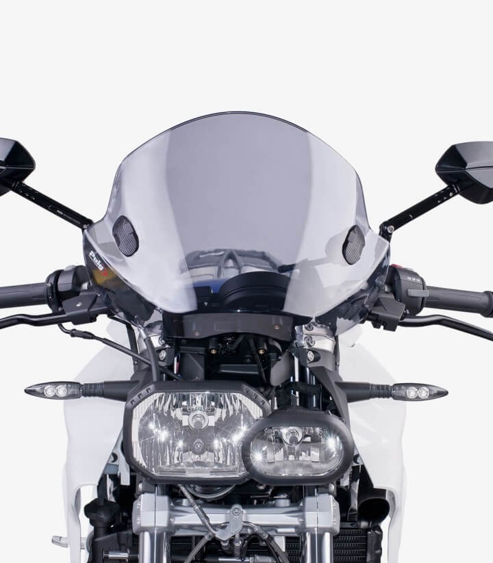 Puig Stream Smoked Universal Windshield 5022H