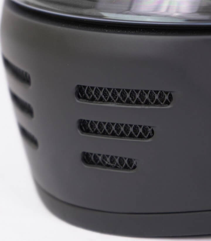 By City Rider Matt Black full face helmet