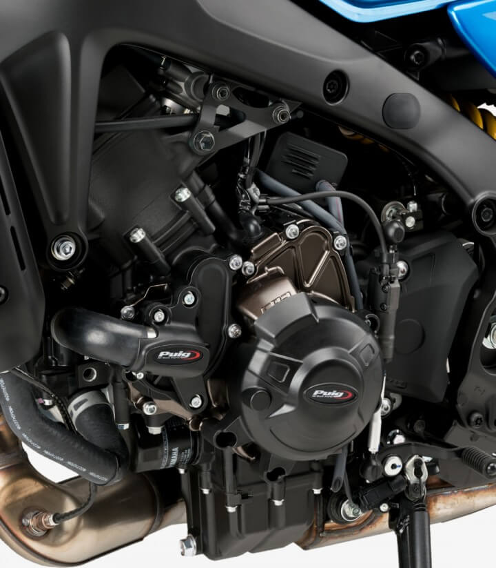 Puig Engine covers 20990N for Yamaha MT-09 (21-25), Niken (21-25 ...