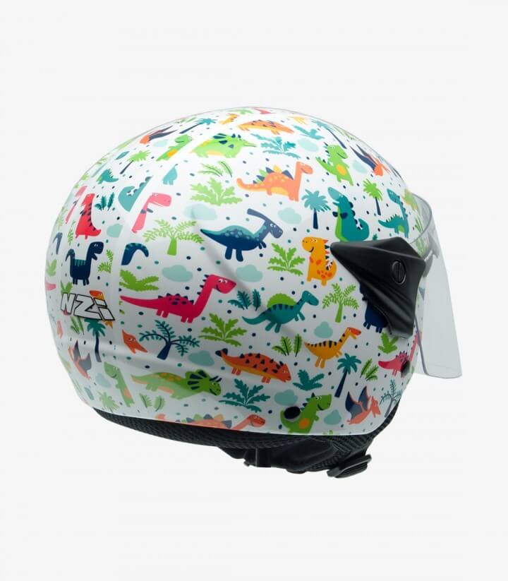 NZI Helix Kids Triassic Open Face Helmet