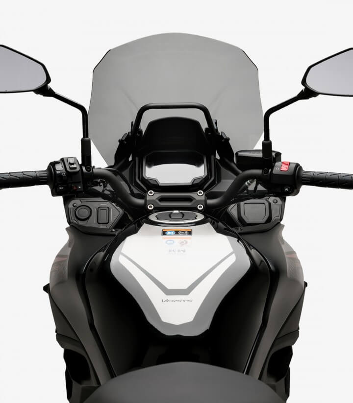 Kawasaki Versys 650 (22-25) Puig Touring Smoked Windshield 21260H