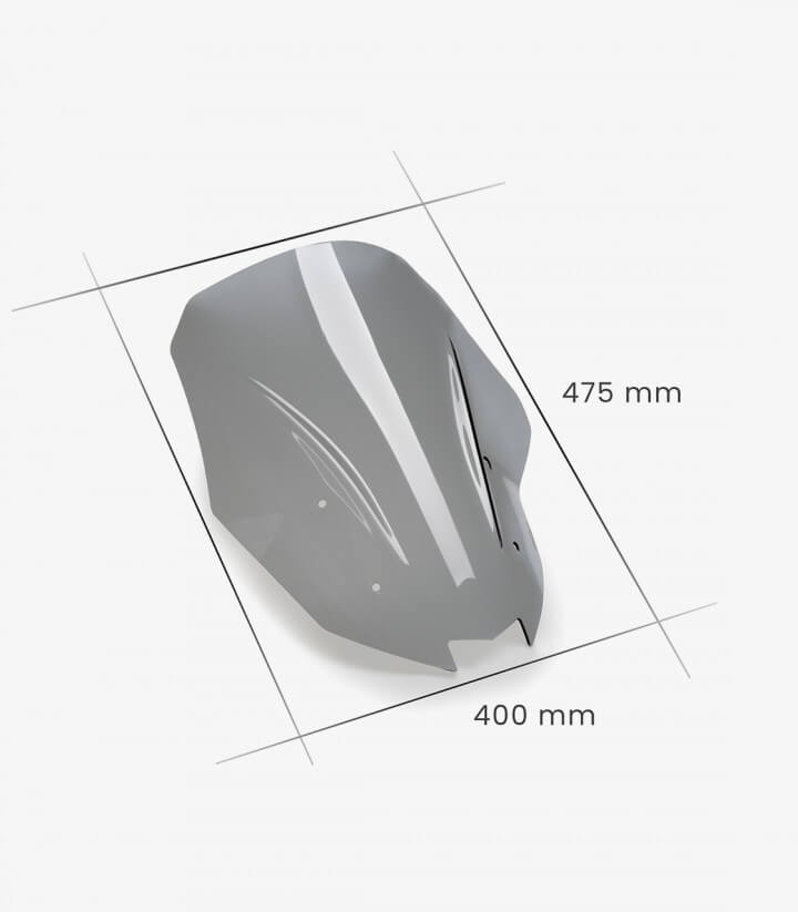 Kawasaki Versys 650 (22-25) Puig Touring Transparent Windshield 21260W