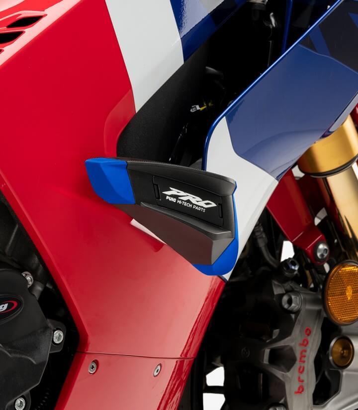 Puig PRO 2.0 frame sliders 21477N for Honda CBR1000RR-R Fireblade (20-23)