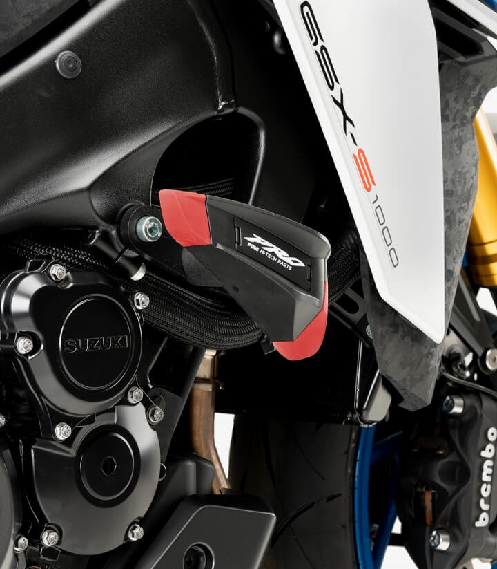 Puig PRO 2.0 frame sliders 21266N for Suzuki GSX-S1000/GT/GX (15-24 ...
