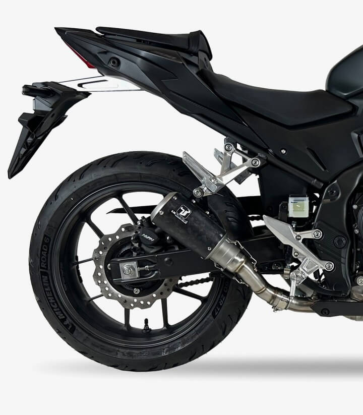 Escape AH6237CX IXRACE MK2C Carbono para Honda CB 500 Hornet 2024, CBR 500 R 2024, NX500 2024