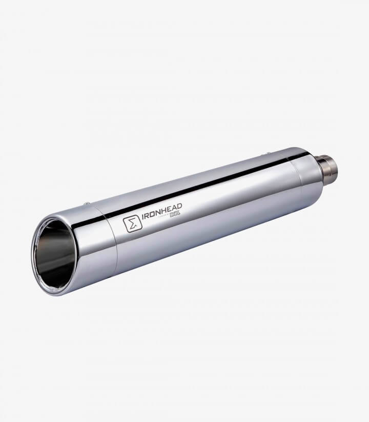 Ironhead HC2-1C exhaust for BMW R 18 B (RH18 RH18R) color Chrome plated