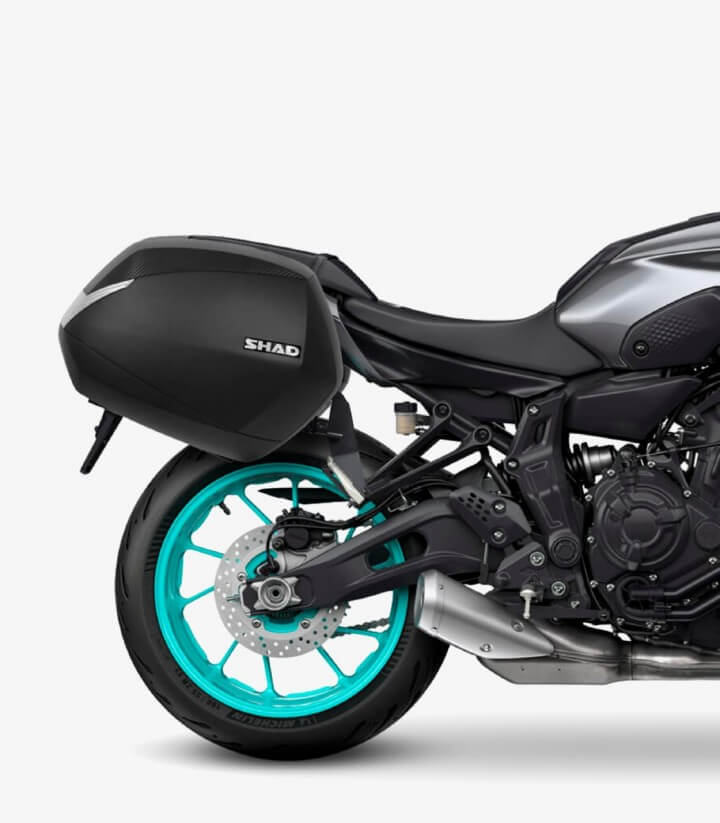 SHAD 3P Side Case Racks Y0MT78IF for Yamaha MT07 (13-24)