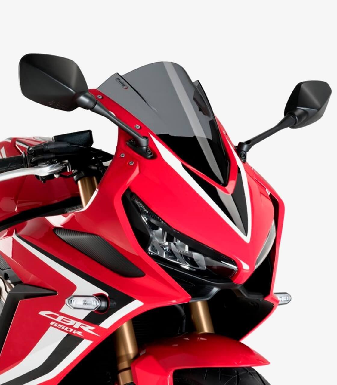 Honda CBR650R 2019 Puig Racing Dark Smoked Windshield 3568F