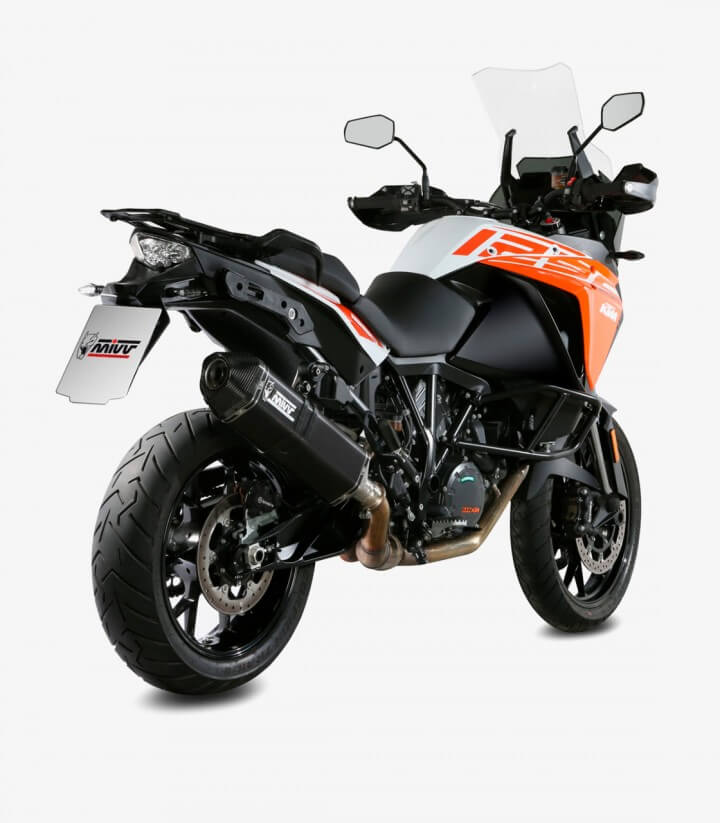 MIVV Speed Edge Exhaust Black for KTM 1050 / 1090 / 1190 / 1290 Adventure / 1290 Super Adventure ...