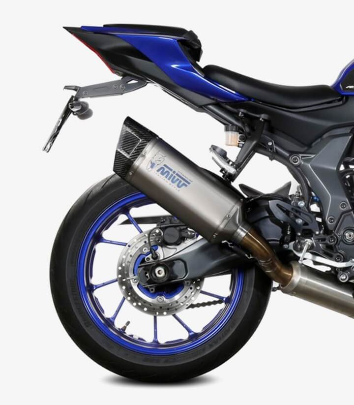 MIVV SR-1 Exhaust Titanium for Yamaha YZF R7 / 750 (22-25) Y.071.LR1T
