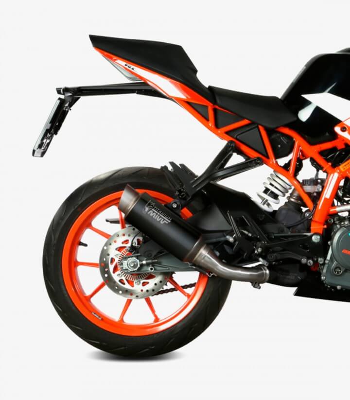 Escape MIVV GP PRO Negro para KTM 125 / 390 Duke / RC (17-20) KT.019.LXBP