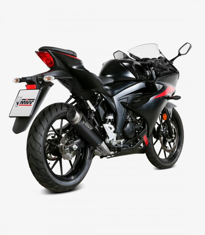 MIVV GP PRO Exhaust Black for Suzuki GSX-R/S 125 (17-21) S.055.LXBP