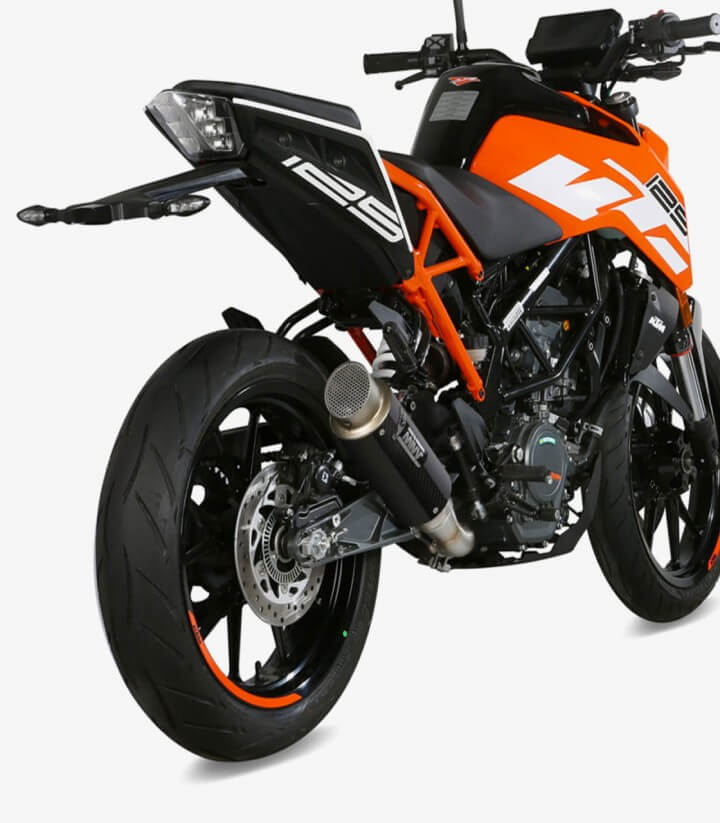 Escape MIVV GP PRO Carbono para KTM 125 / 390 Duke / RC (17-21) KT.019.L2P