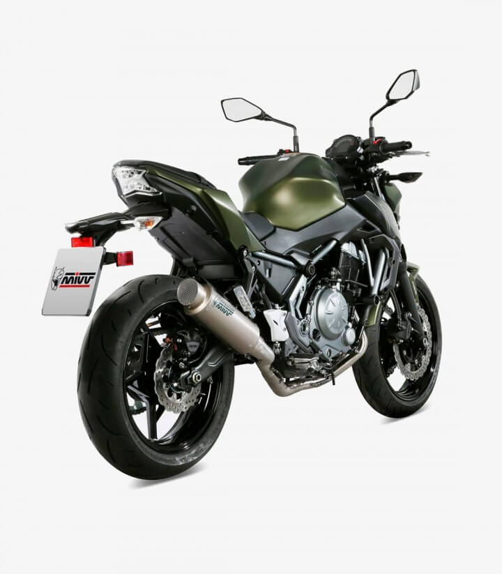 MIVV GP PRO Exhaust Titanium for Kawasaki Z 650 / Ninja 650 / Vulcan S ...