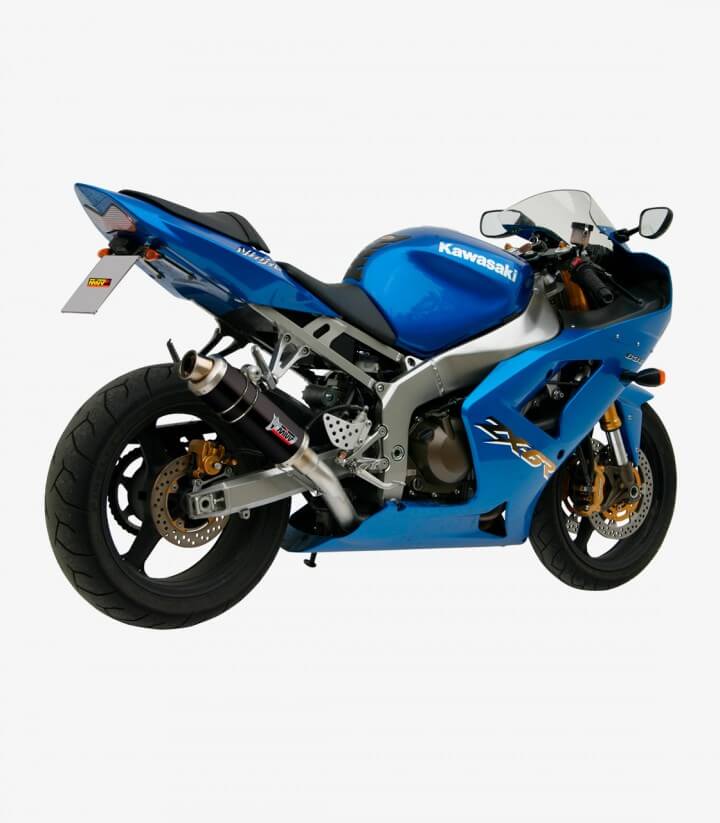 MIVV GP Exhaust Black for Kawasaki ZX-6R / ZX-6RR / Ninja 636 (03-04) K ...