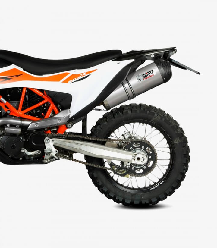 MIVV Oval Exhaust Titanium for KTM 690 Enduro R / SMC R (19-24) KT.023.LNC