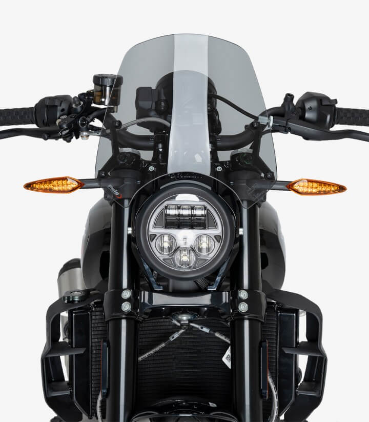 Indian FTR 1200 (19-25) Puig New Generation Sport Smoked Windshield 22348H