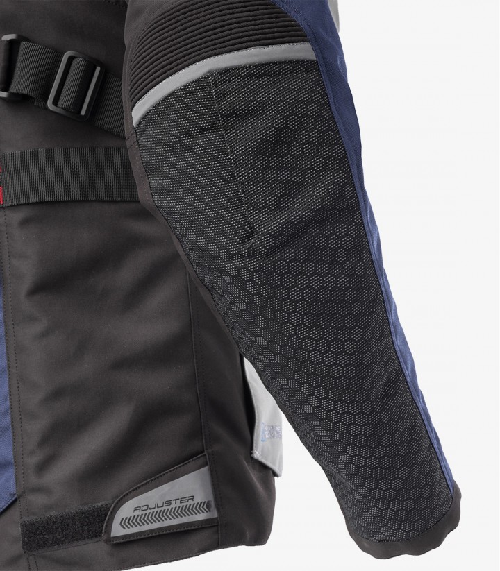 Chaqueta de Invierno unisex Trivor color azul. gris y rojo de Rainers ...